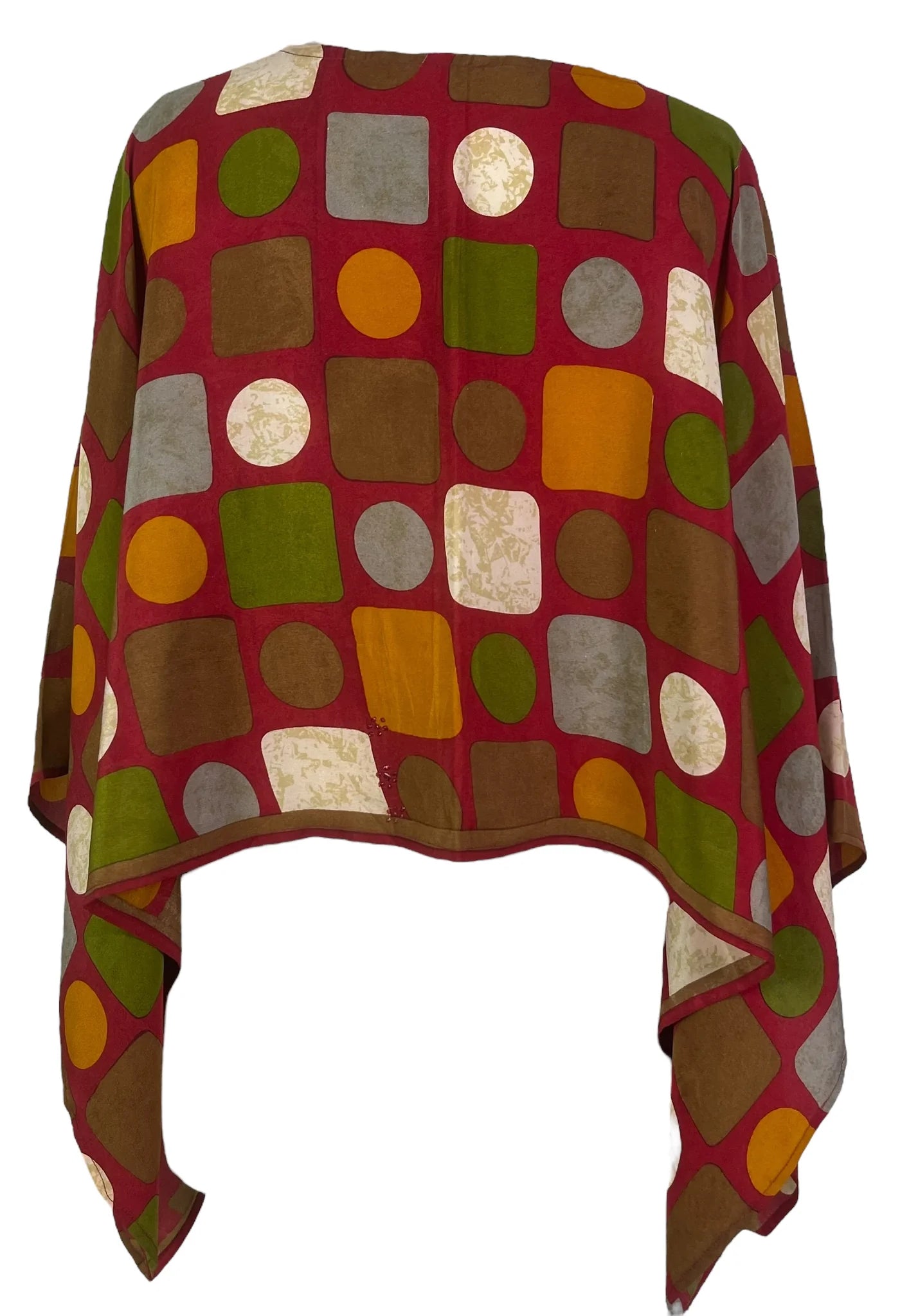 CIRCLE SILK CAPLETE PONCHO – Suttles & Seawinds